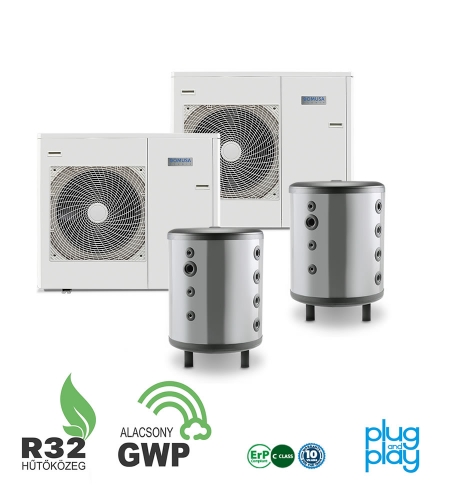 Dual Clima R Silent levegő-víz hőszivattyú - domusa.hu